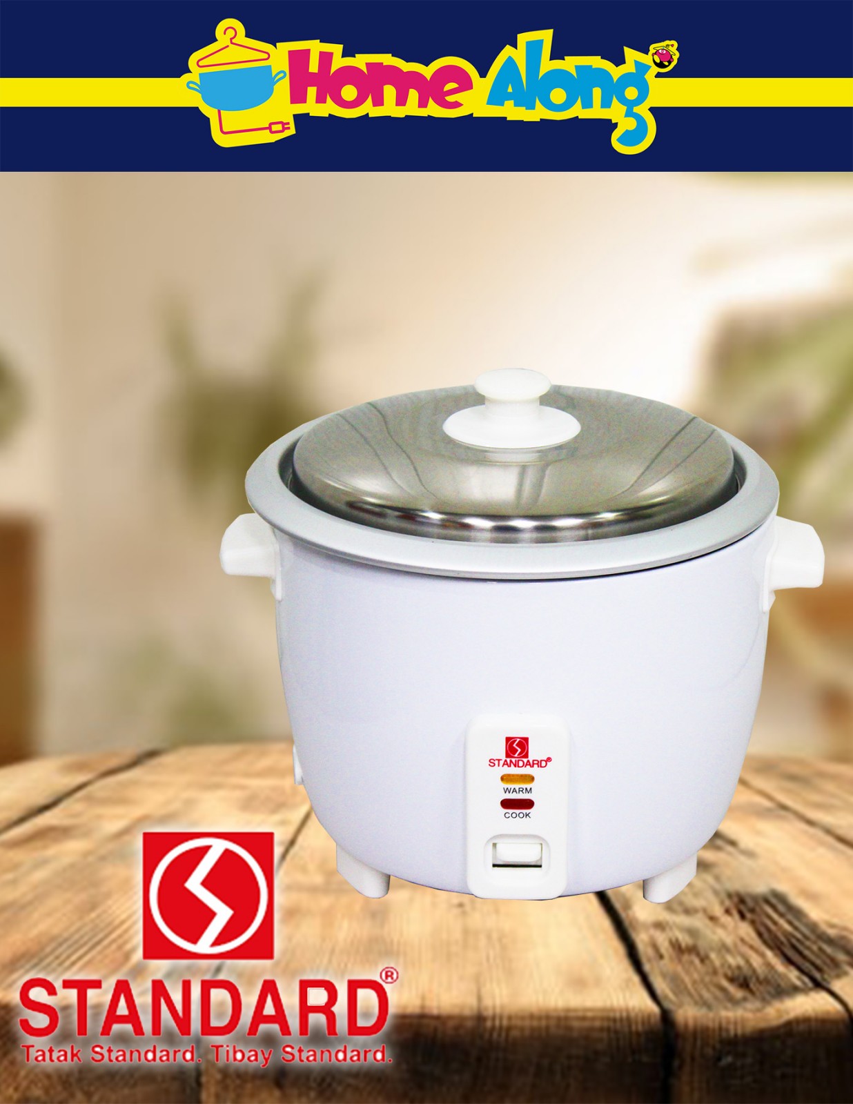 STANDARD Rice Cooker 1.5Liters ELE.SRC-8 | Lazada PH