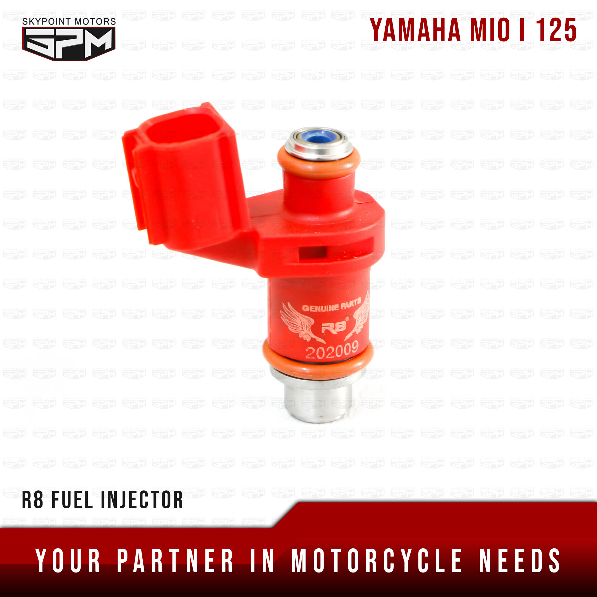 R8 FUEL INJECTOR [4 HOLES] FOR YAMAHA MIO I 125 / MSI 115 / SIGHT 115 ...