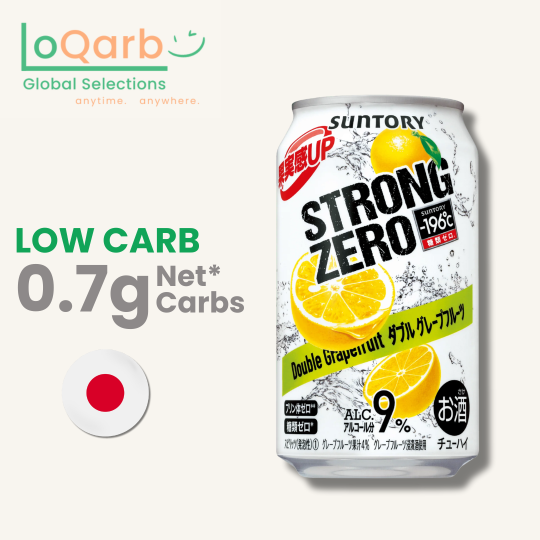 Suntory Strong Zero Double Grapefruit 350ml can Low Carb | Lazada PH
