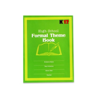 Formal Theme Book for Elementary and Highschool | 8.4inx11in 18 leaves ...