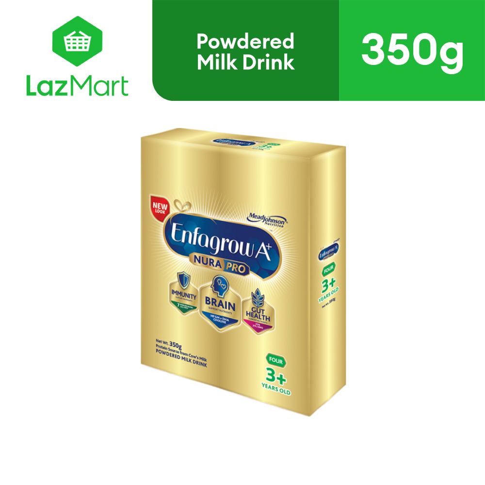 Enfagrow A+ Four Nurapro 350g Powdered Milk Drink for for Kids Above 3 ...