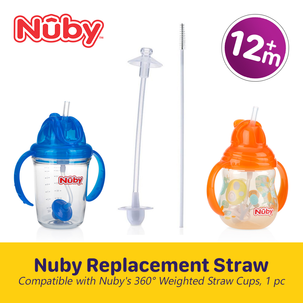 Nuby 12m+ Flip n' Sip Replacement Straw | Lazada PH