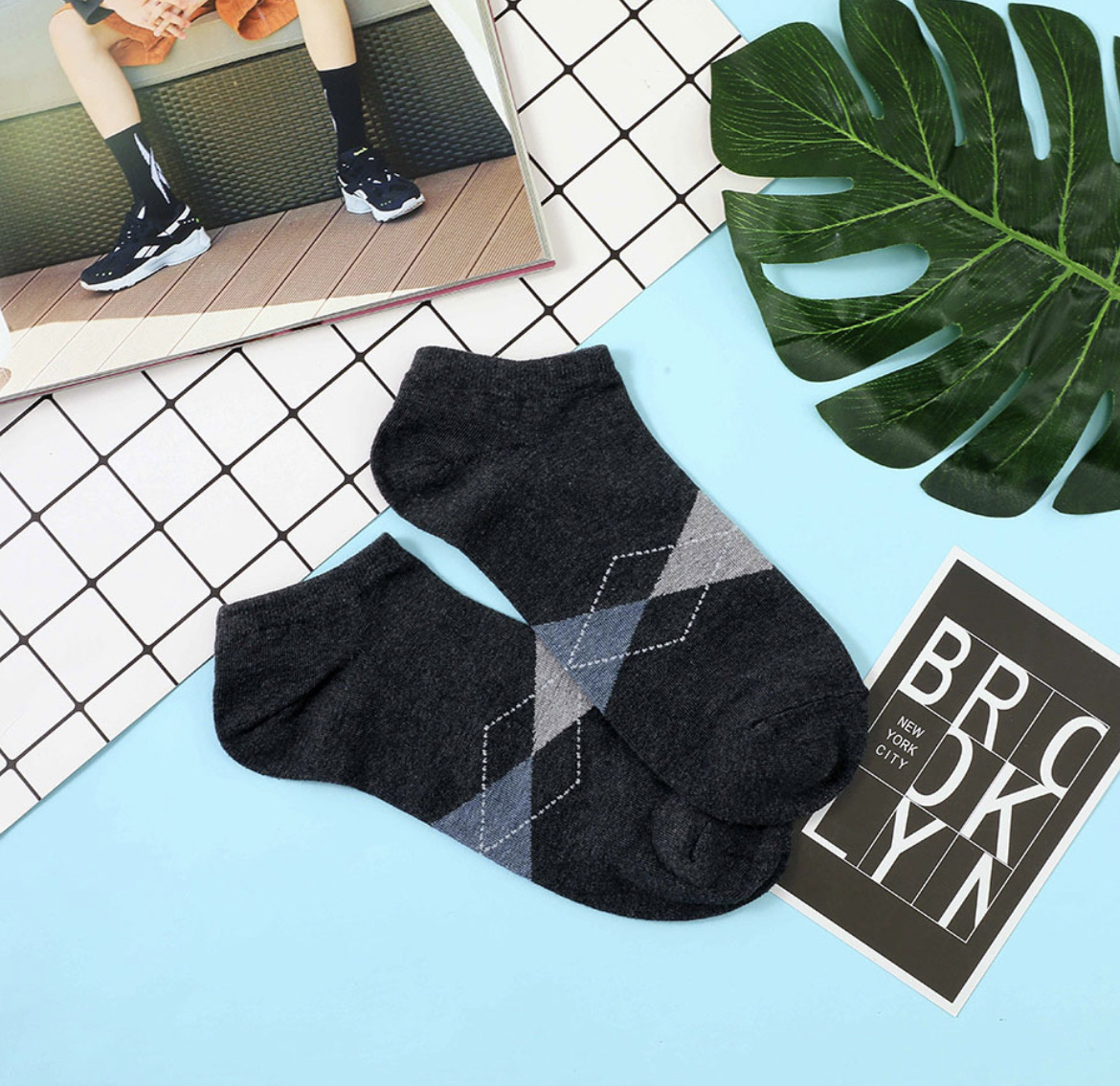 Korean Socks - Acrylic 2 Office Formal Socks - Iconic Socks | Lazada PH