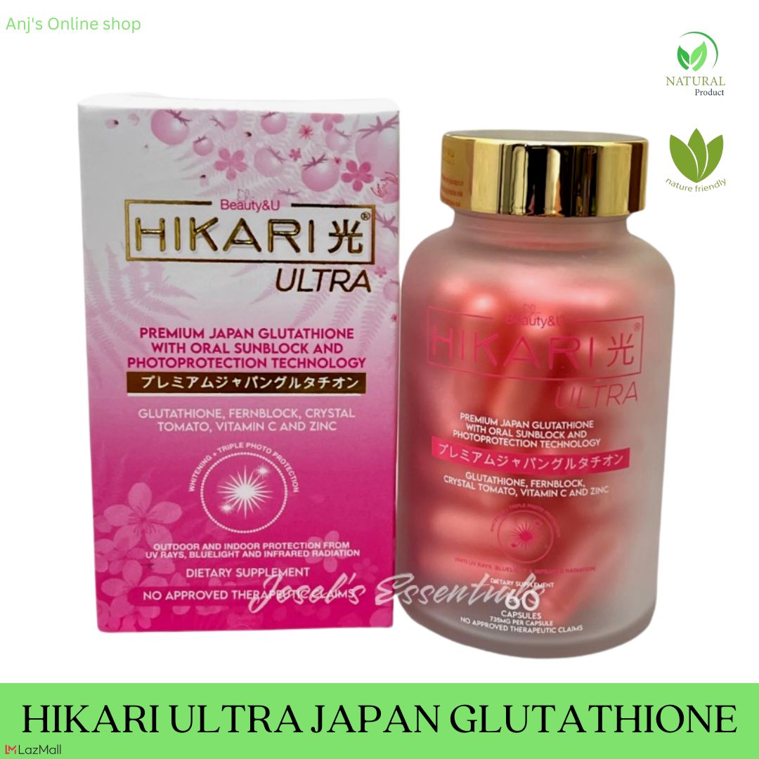 NEW Premium Hikari Ultra Japan Glutathione Capsule Skin Whitening and ...