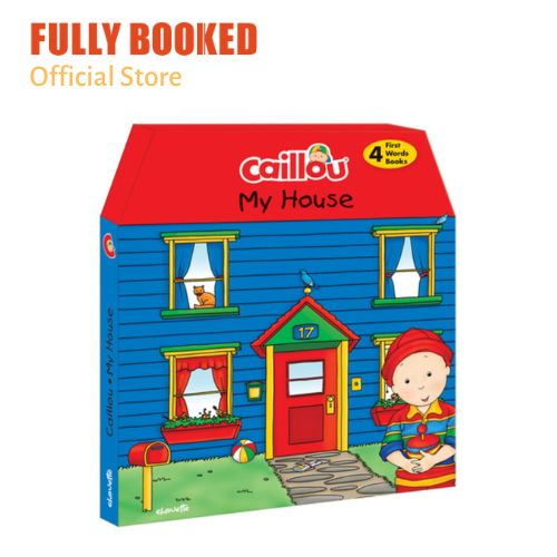 Caillou, My House: 4 Chunky Board Books to Learn New Words, Boxed Set ...