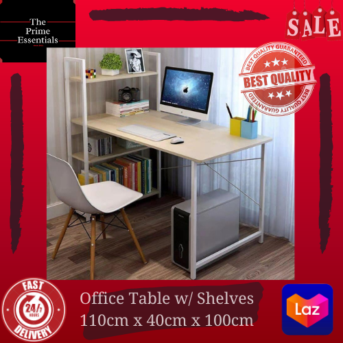 The Prime Essentials Office Home Computer Table, Study Table, Large PC ...