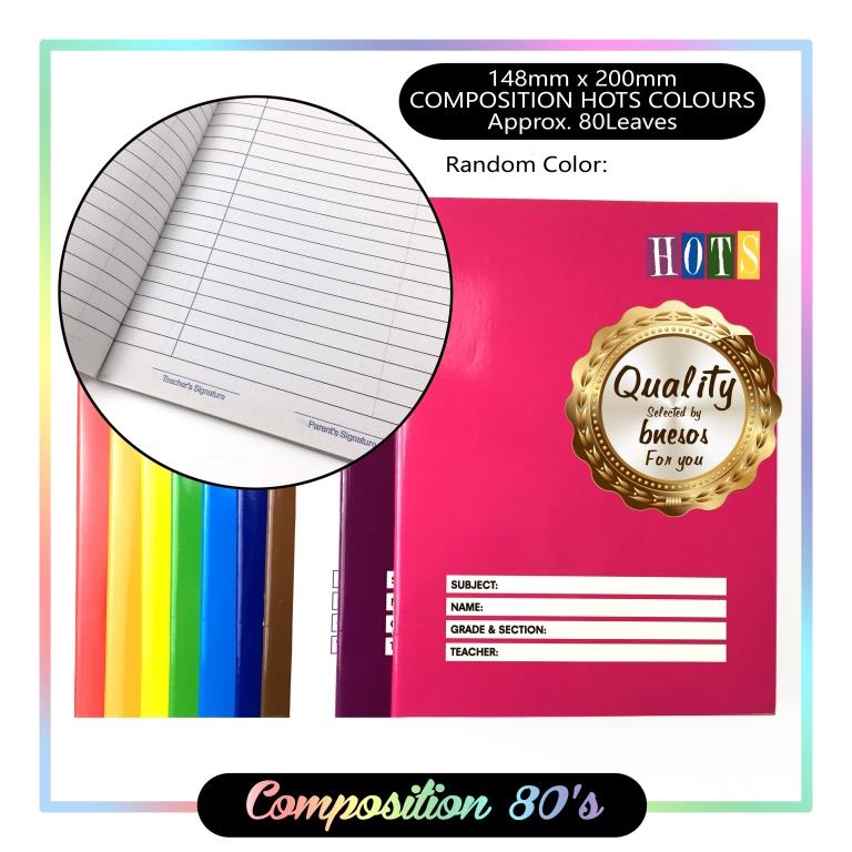 bnesos Stationary Composition Notebook Writing Notebook With Yarn ...