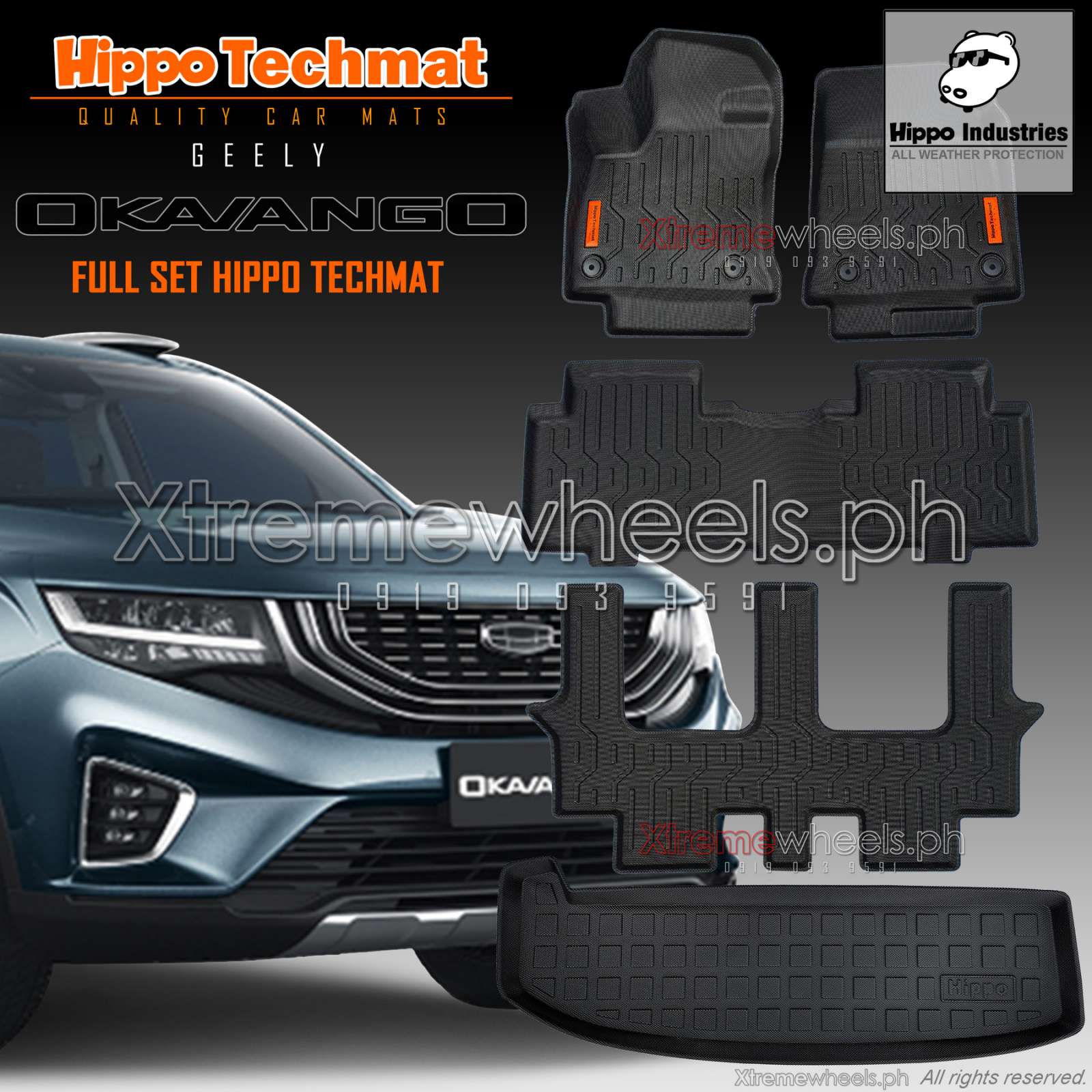 Geely Okavango Urban / Urban Plus 2020 to 2024 HIPPO TECHMAT Version 2 ...