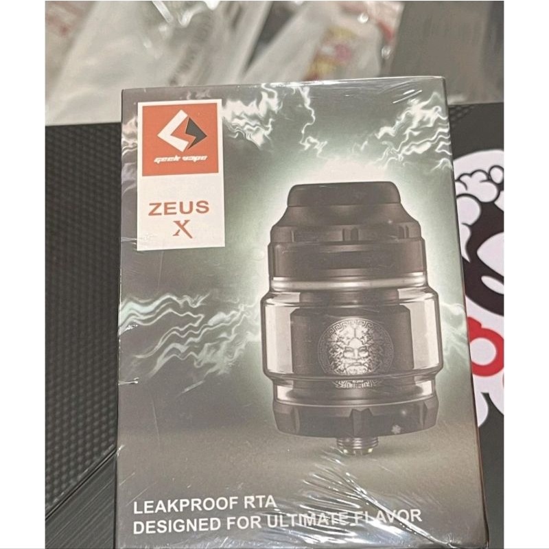 VAPE ZEUS X RTA 1:1 TANK ATOMIZER BLACK ONLY | Lazada PH