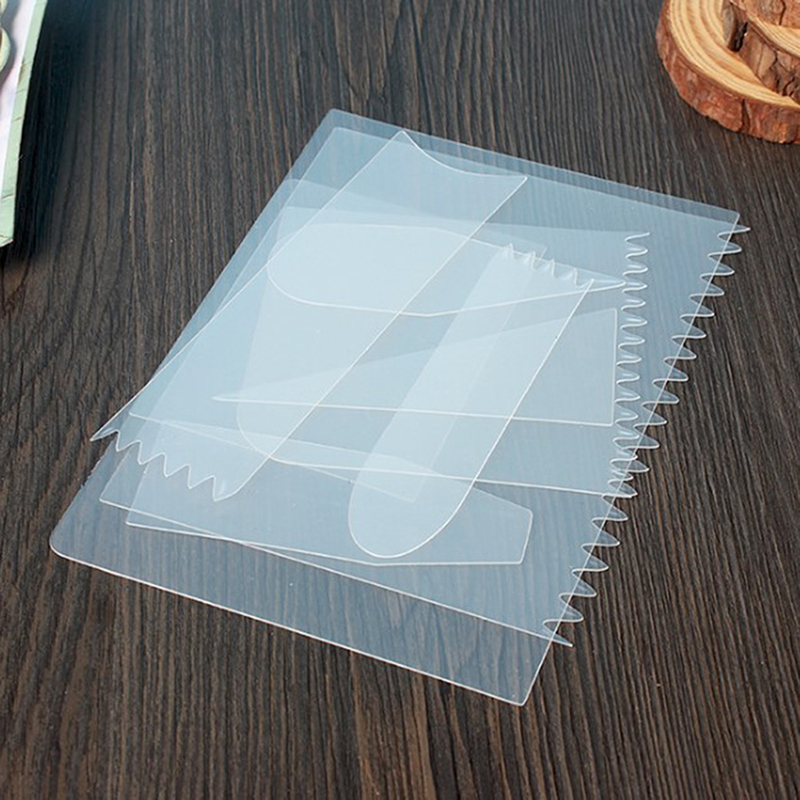 Zozo 【Flash Sale】9 Pcs เค้ก Scraper ครีมไม้พายมีดตัดเค้ก Pastry Mold ...