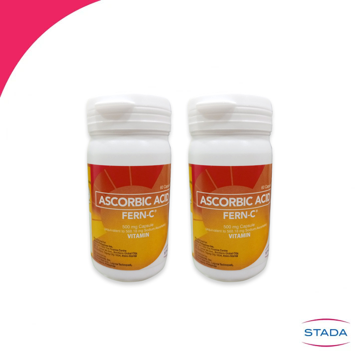Fern-C Vitamin 500 mg 60 Capsules/bottle Pack of 2 | Lazada PH