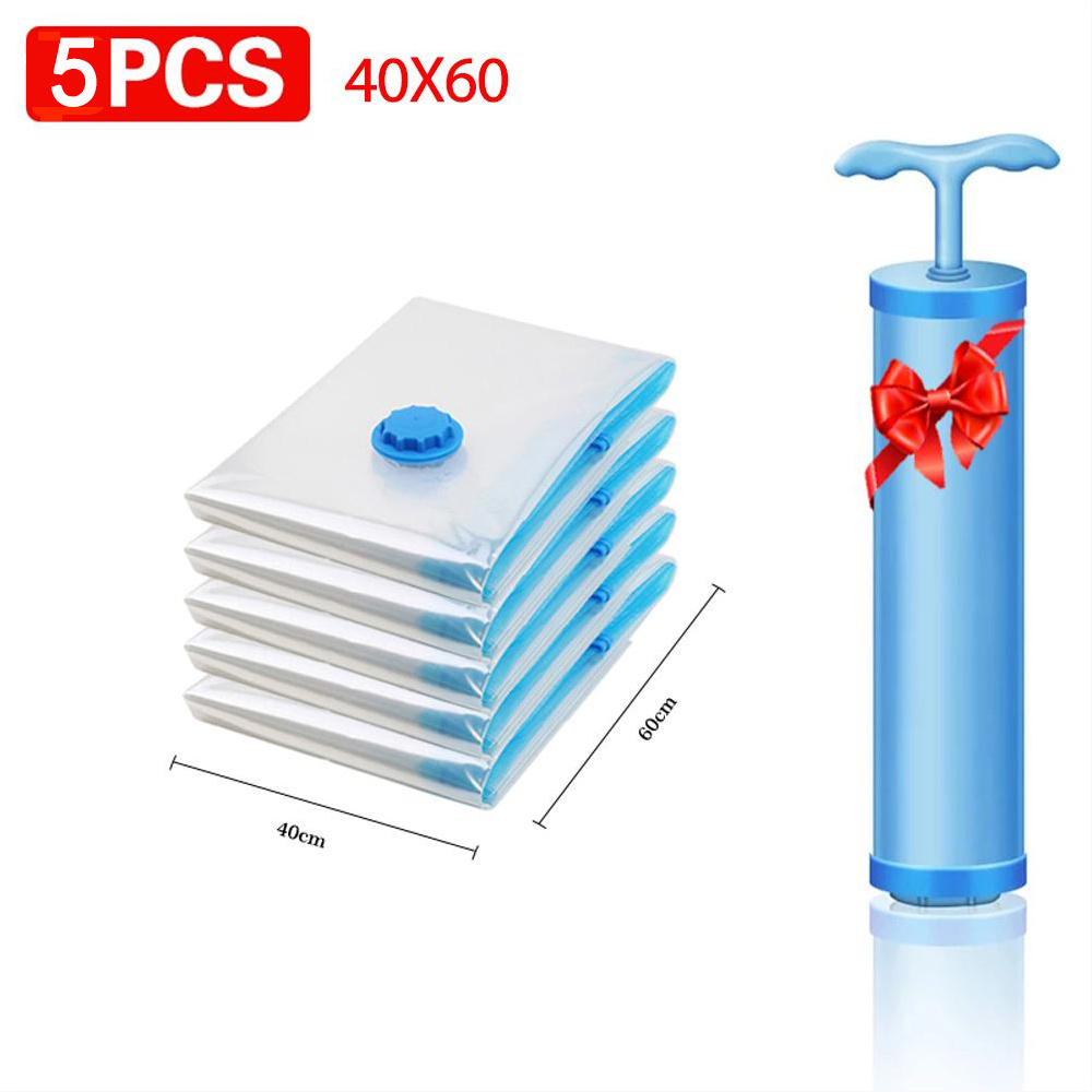 7 in 1 Travel Organizer Set Luggage Suitcase Thickened Zip Lock Travel ...