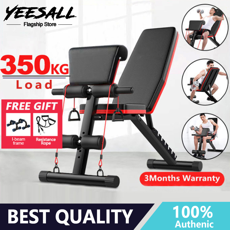 Yeesall Household dumbbell bench dumbbell stool folding sit-up board ...