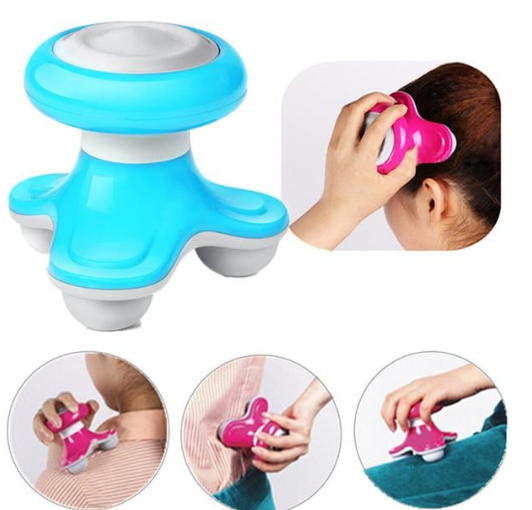 Mini Portable Multi Triangle Massager Electric Handheld USB Full Body ...