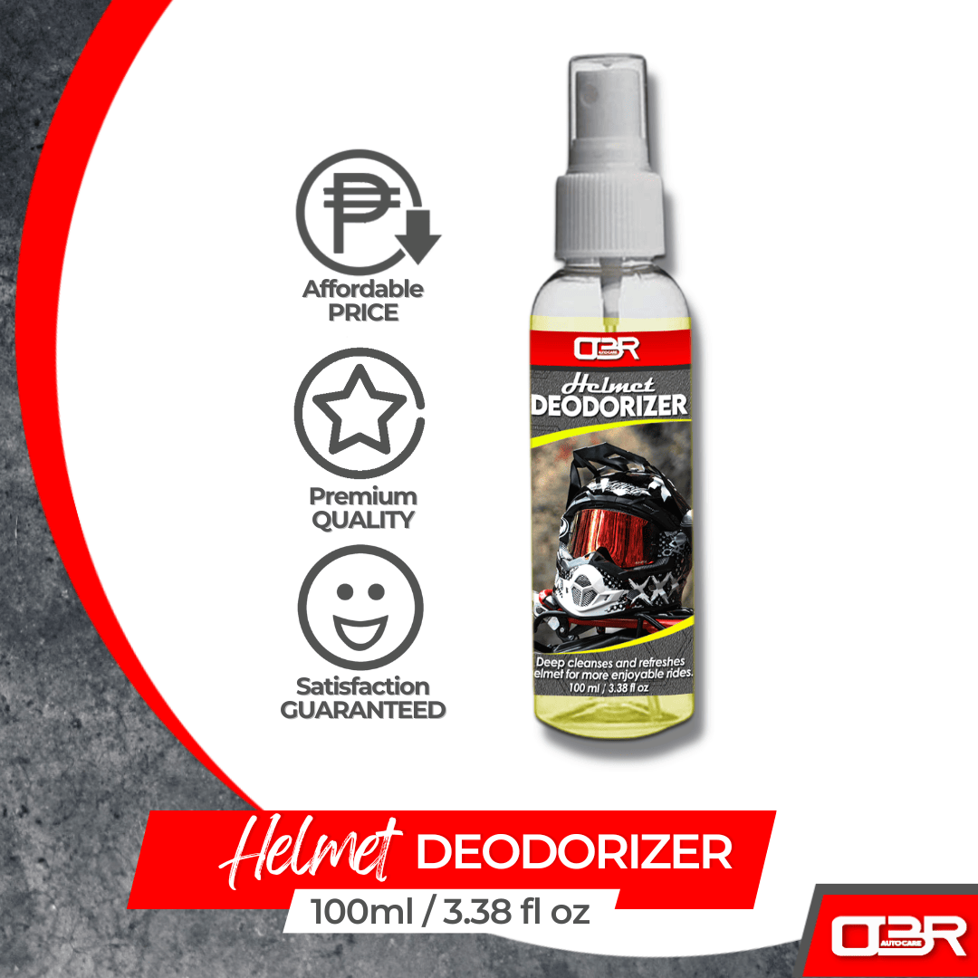 OBR Car Care 100ml Helmet Spray Deodorizer and Disinfectant Spray ...