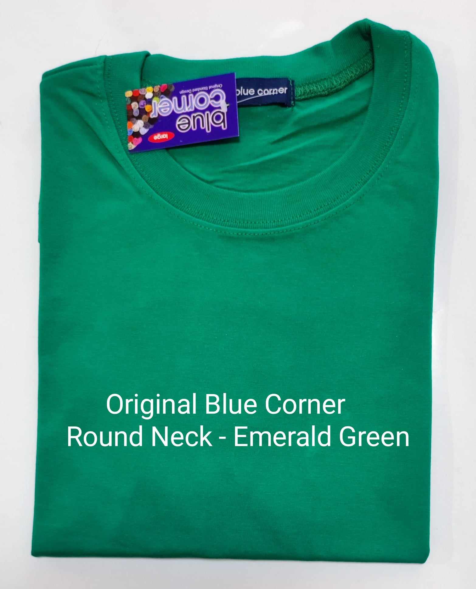 Original Blue Corner Unisex Round neck T-shirt (Emerald Green) | Lazada PH