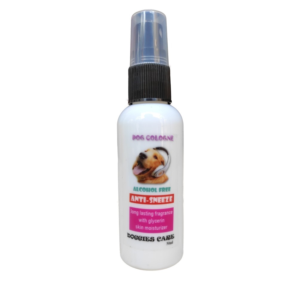 Dog Cologne 50ml - Johnsons Baby Powder scent with Anti Sneeze Formula ...