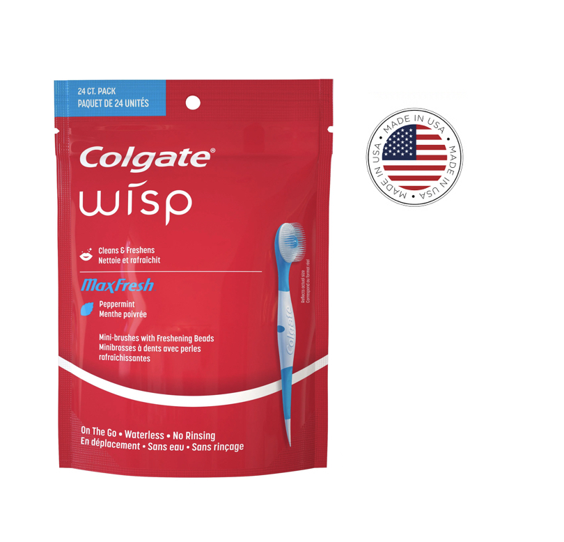 Colgate Wisp Max Fresh Disposable Toothbrush - 24 count | Lazada PH