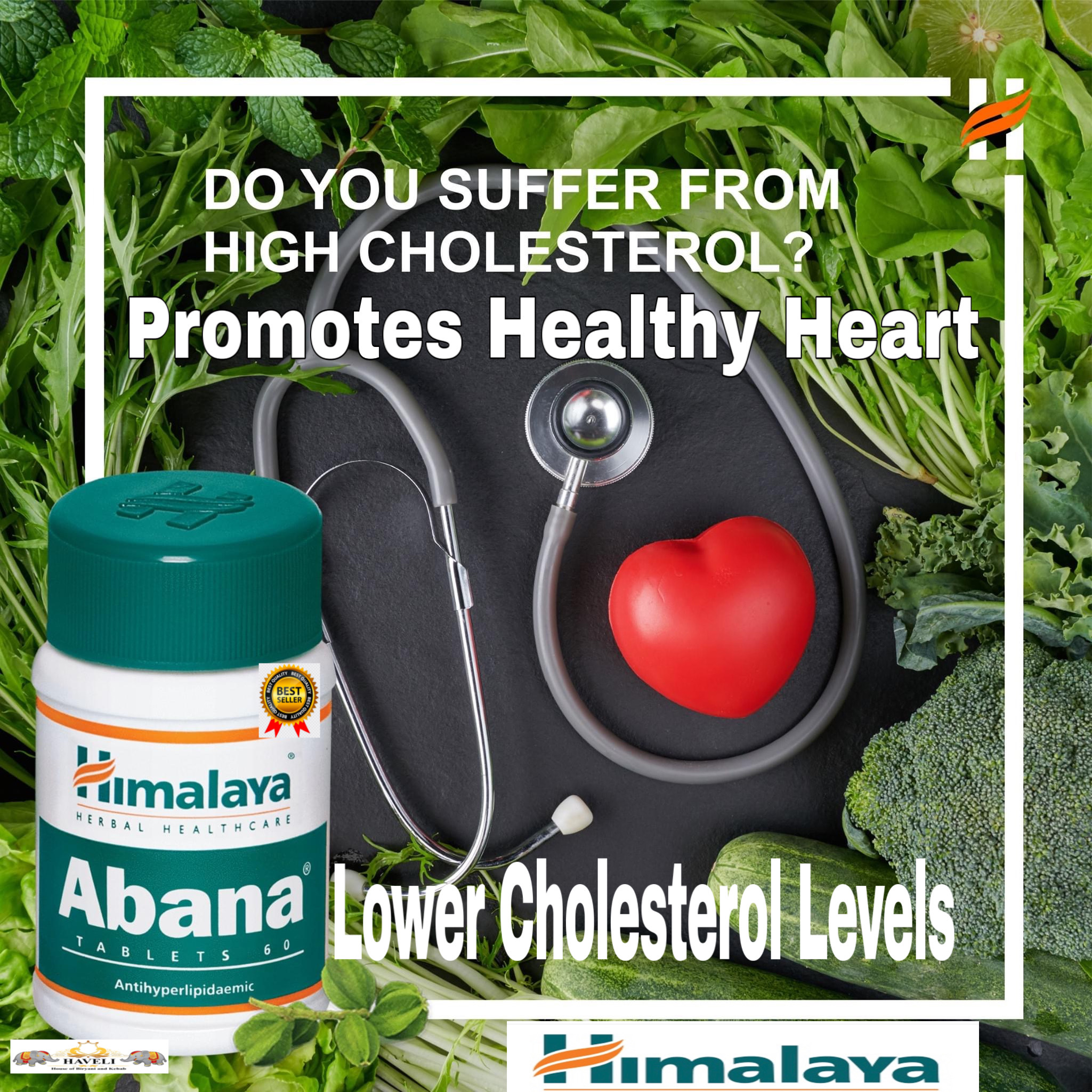 Himalaya Abana Lower Cholesterol Levels keep Your Heart Healthy ...
