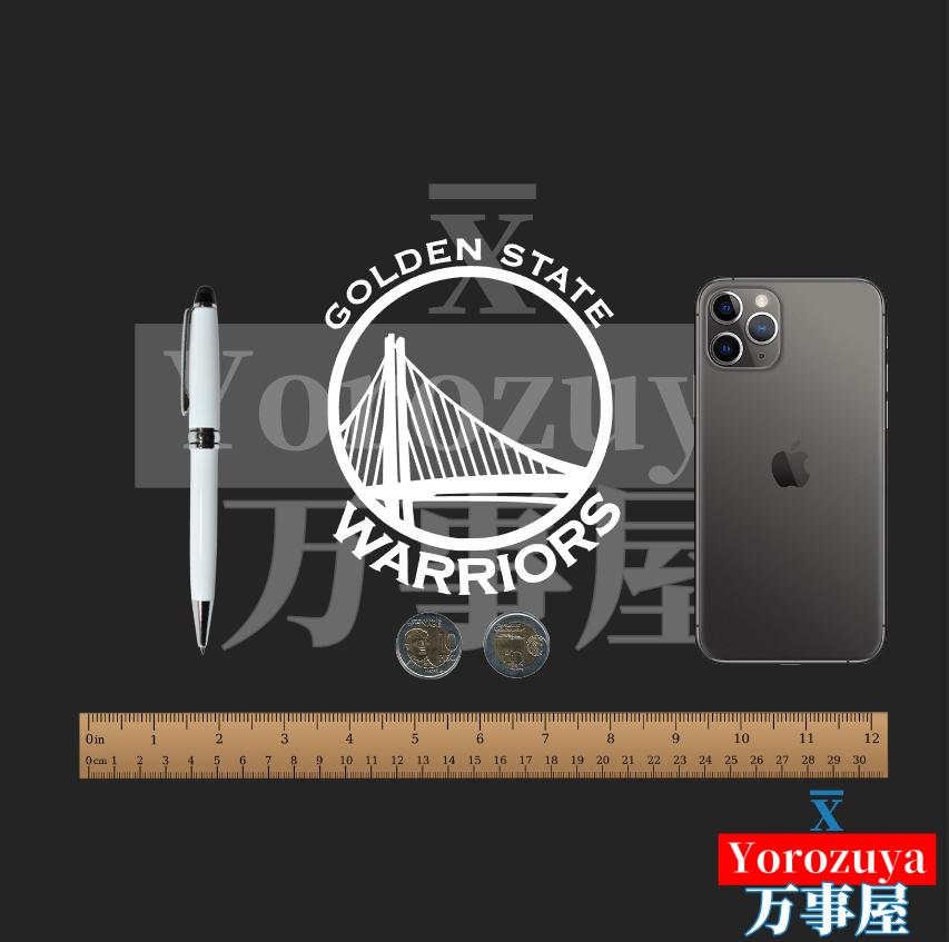 Golden State Warriors Car Motorcycle Waterproof Decal Sticker Yorozuya ...