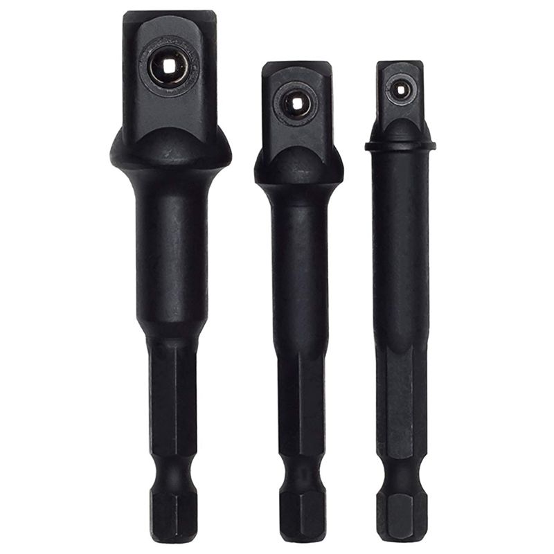 Impact Grade Socket Adapter/Extension Set | Turns Power Drill Into High ...