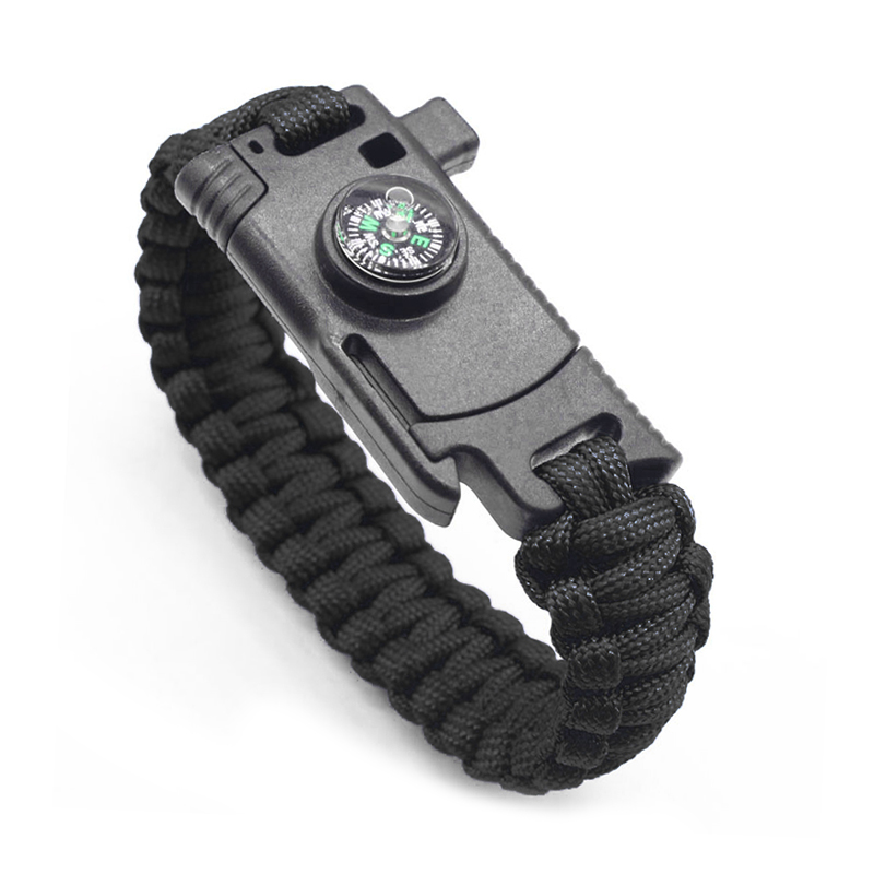 5 in 1 Survival Bracelet Paracord Multi-function Tool with Fire Starter ...