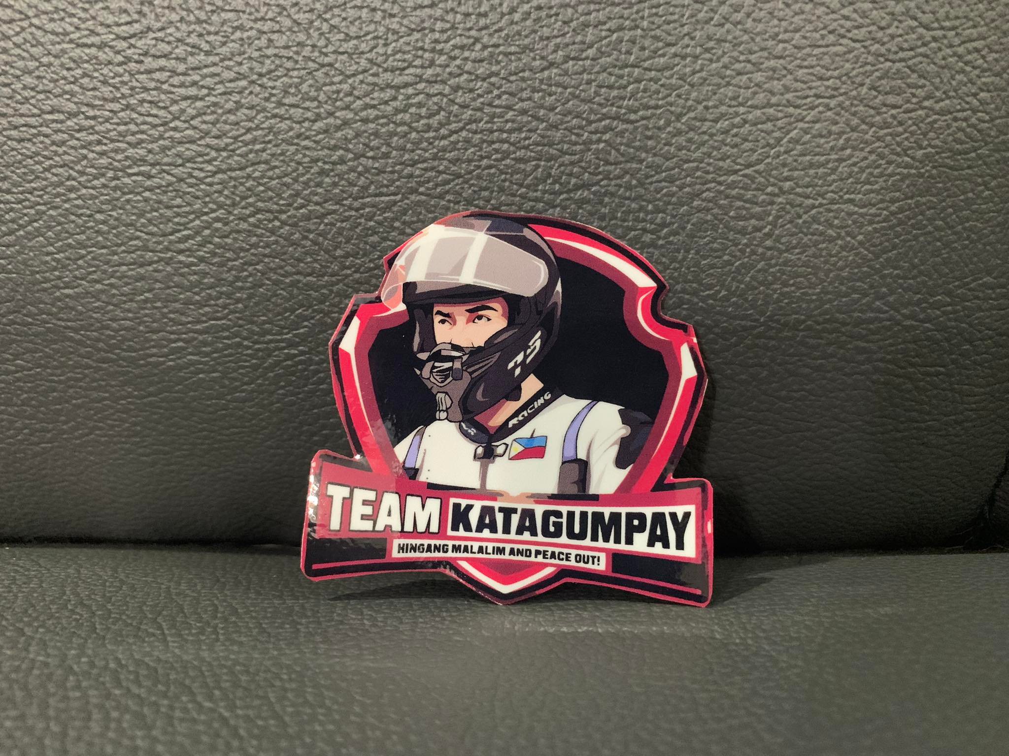 MOTOVLOGGERS PH STICKERS HIGH QUALITY VINYL WATERPROOF TEAM KATAGUMPAY ...