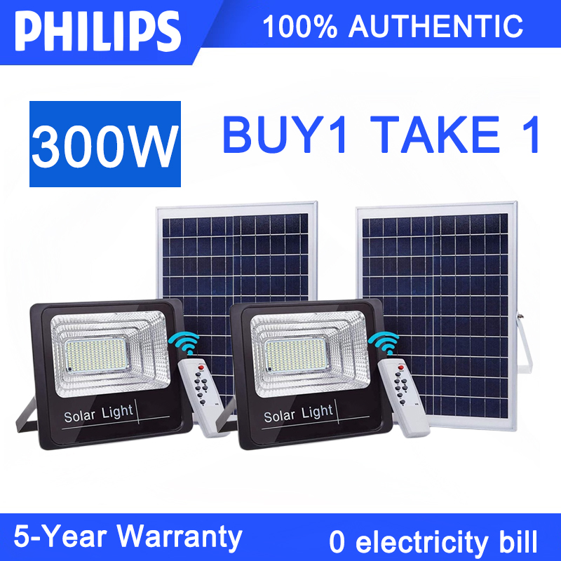 Philips Solar Light Waterproof Outdoor LED Solar Flood Light with ...