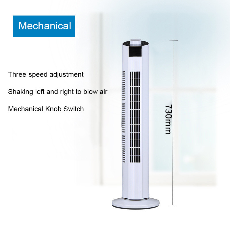 Household Appliances Floor Fan Vertical Electric Tower vertical bladeless silent remote control ...