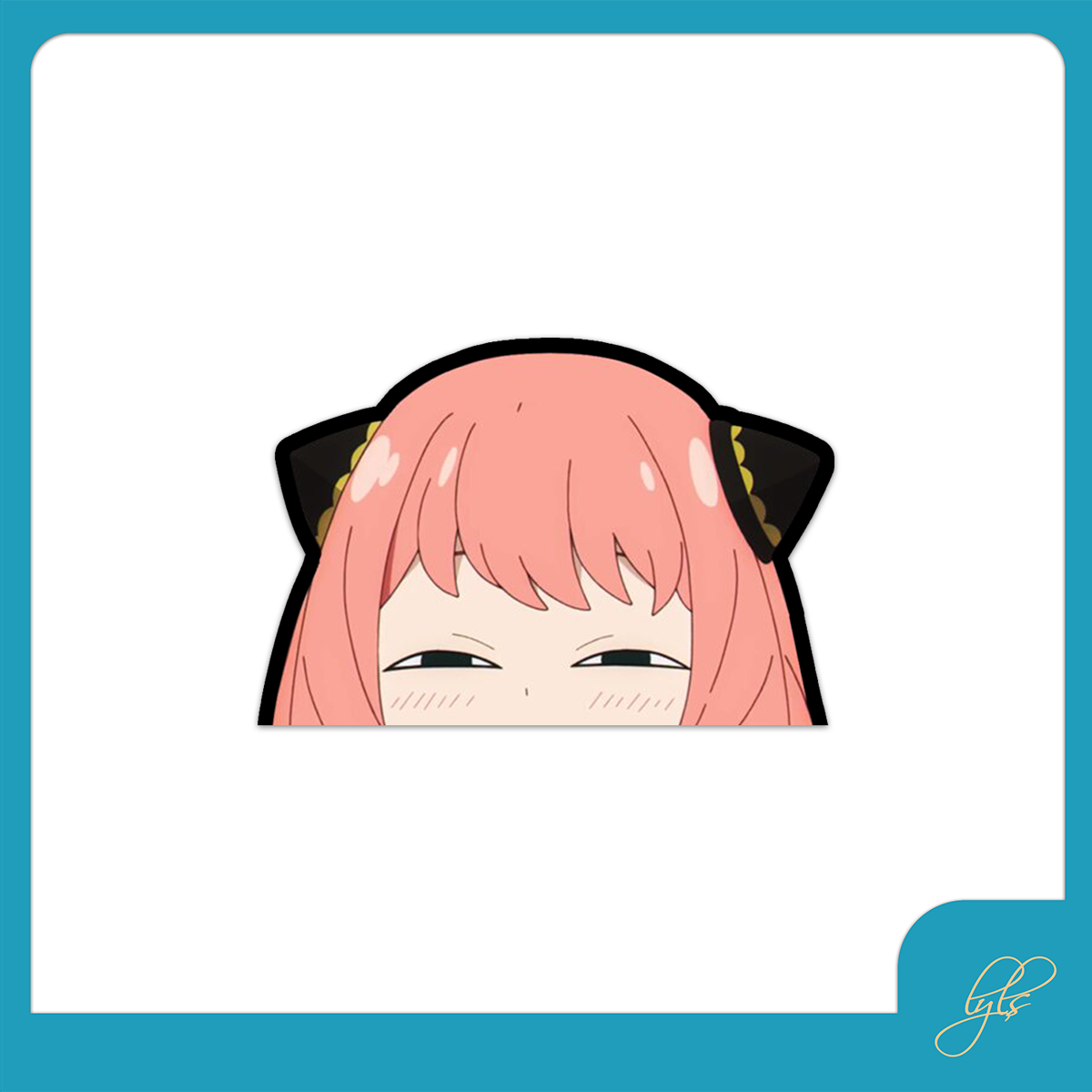 ANYA FORGER 4 SPY X FAMILY ANIME PEEKER Waterproof Vinyl Sticker for ...
