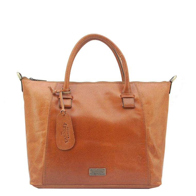 The Tannery Manila Leather Bag Carrie, Tan Firestone | Lazada PH