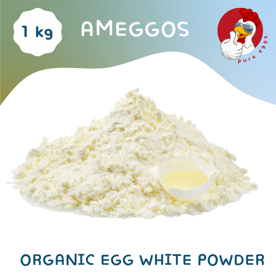 Ameggos Organic Chicken Egg White Protein Powder Baking (50g, 100g ...