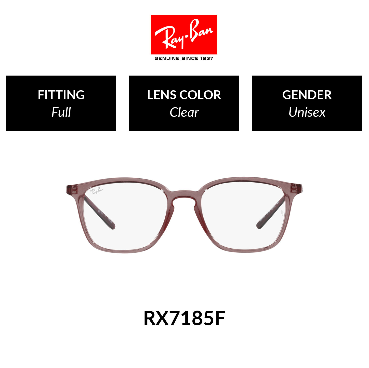 Ray-Ban RX7185F 8236 54 - Glasses | Lazada PH