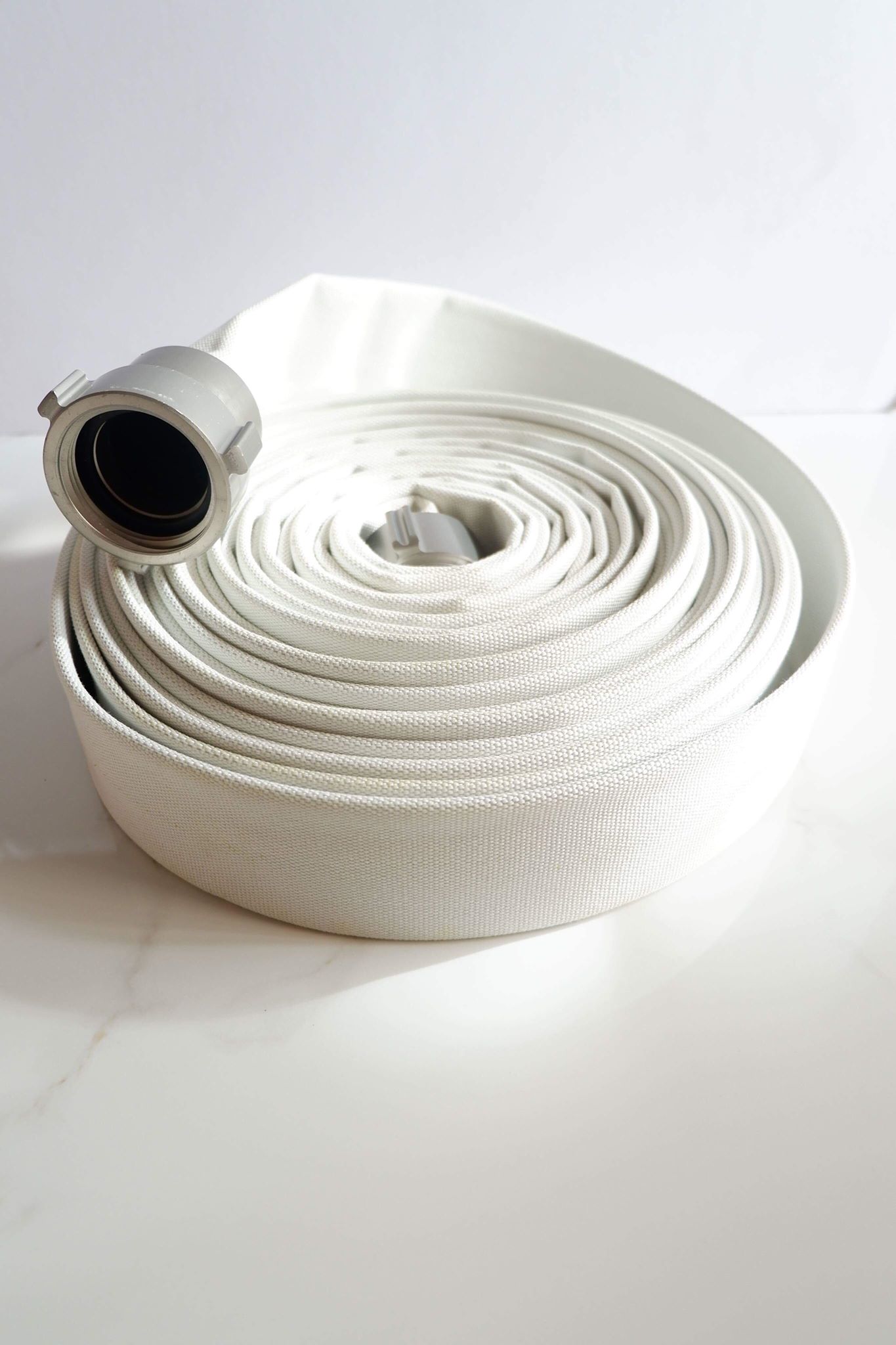 WATER PUMP HOSE 2'' x 100FT SINGLE Jacket Alloy Coupling 50mm 2 ...