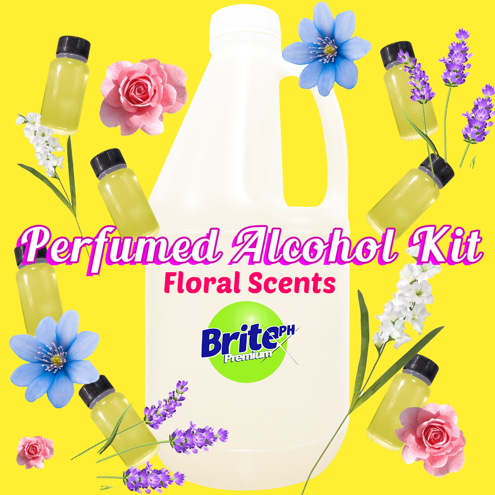 Floral Perfumed Alcohol DIY Kit 1.9L with FREE Moisturizer | Lazada PH