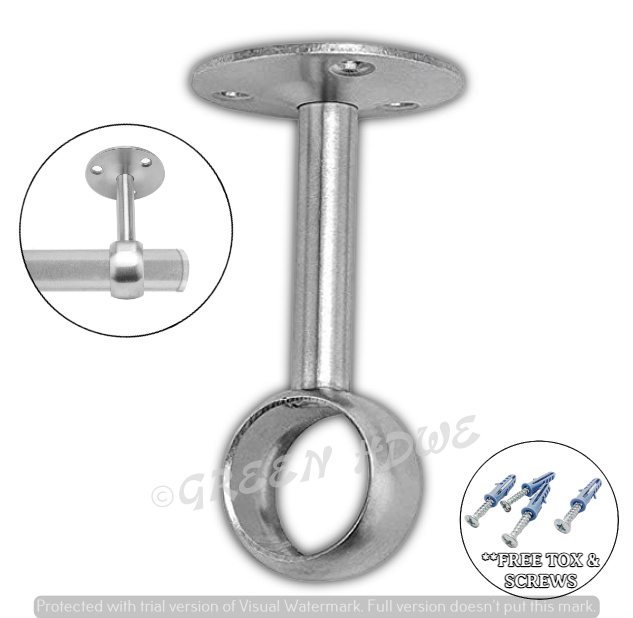 1PCS Center Post (1/2, 3/4, 1inch size) Curtain Rod Base Top Mounted ...