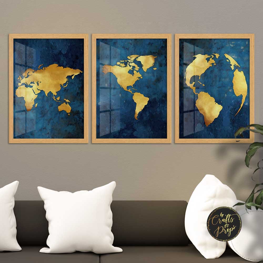 THE BEAUTY OF WORLD - 3 in 1 SET Gallery Frames | Lazada PH