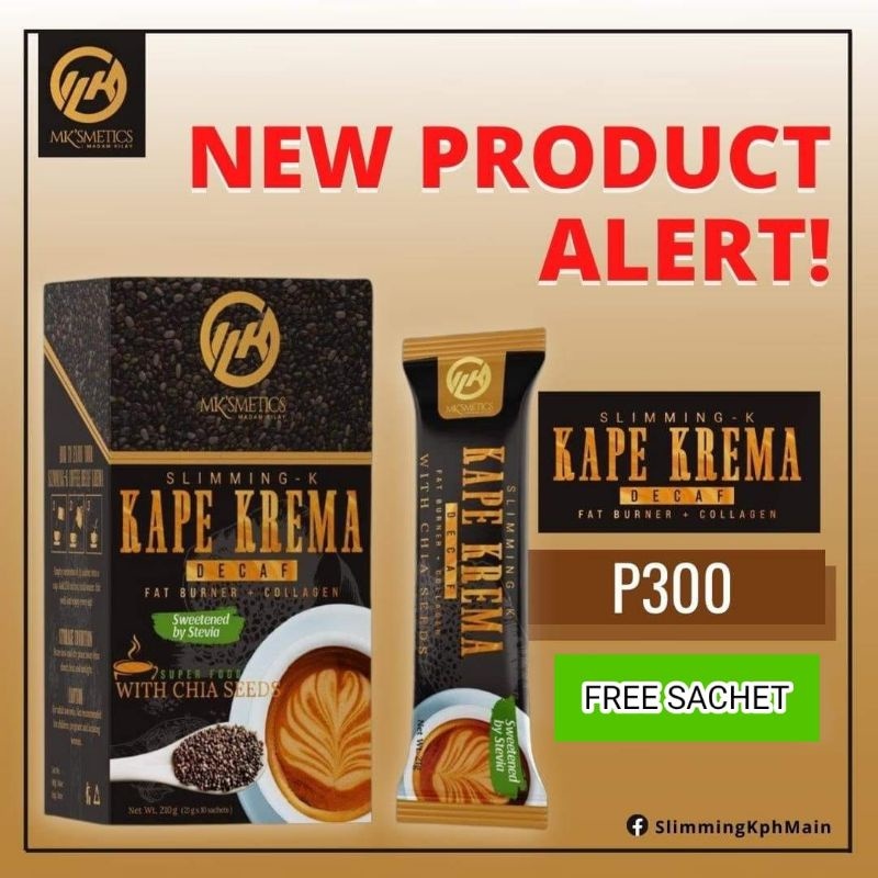 ONHAND: SLIMMING K KAPE KREMA (FREE 1 SACHET) | Lazada PH