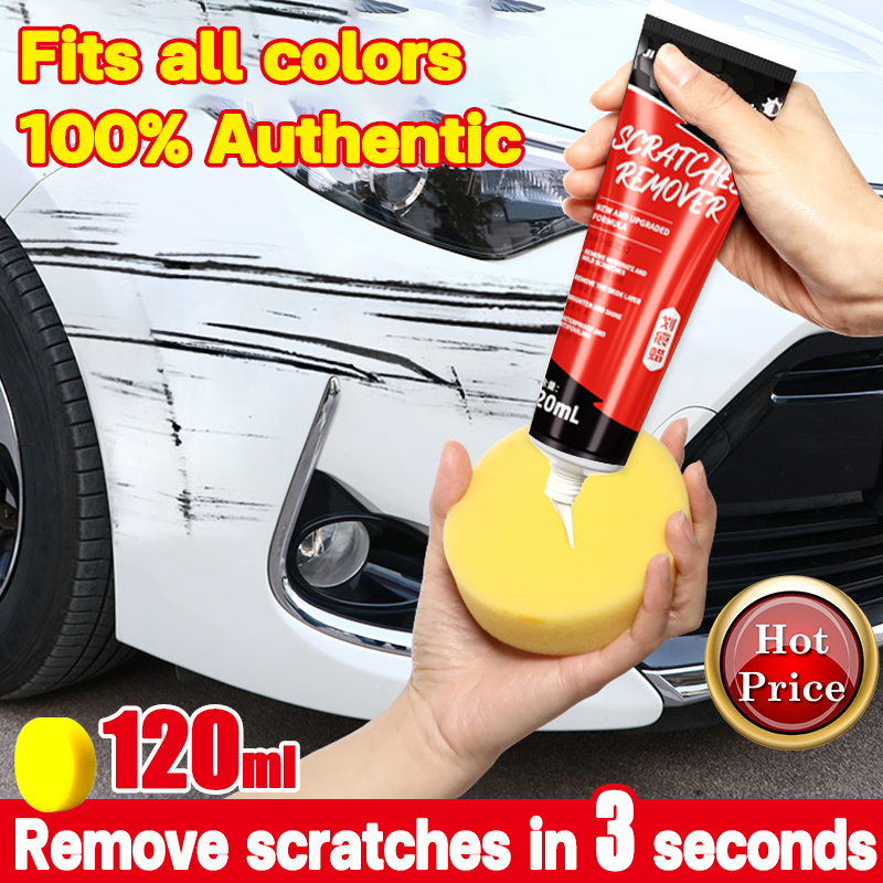 🚗Remove scratches from cars and motorcycles in three seconds rubbing（Car Scratch Remover Car ...