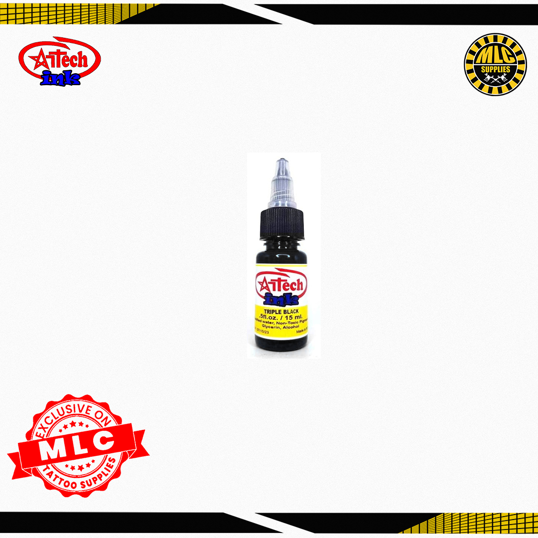 MLC TATTOO ARTECH INK TRIPLE BLACK I MLC Tattoo Supplies | Lazada PH
