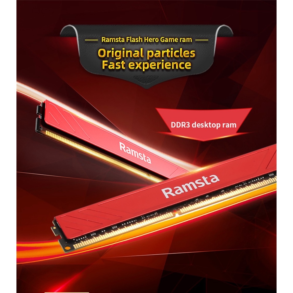 RAMSTA DDR3 1600MHZ 1.5V 4GB/8GB RAM FOR DESKTOP Memory Desktop RAM ...