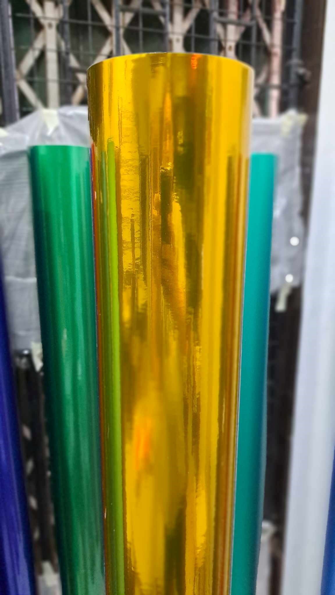 STRETCHING CHROME MIRROR GOLD VINYL WRAP STICKER FOR CAR/MC[HIGH ...