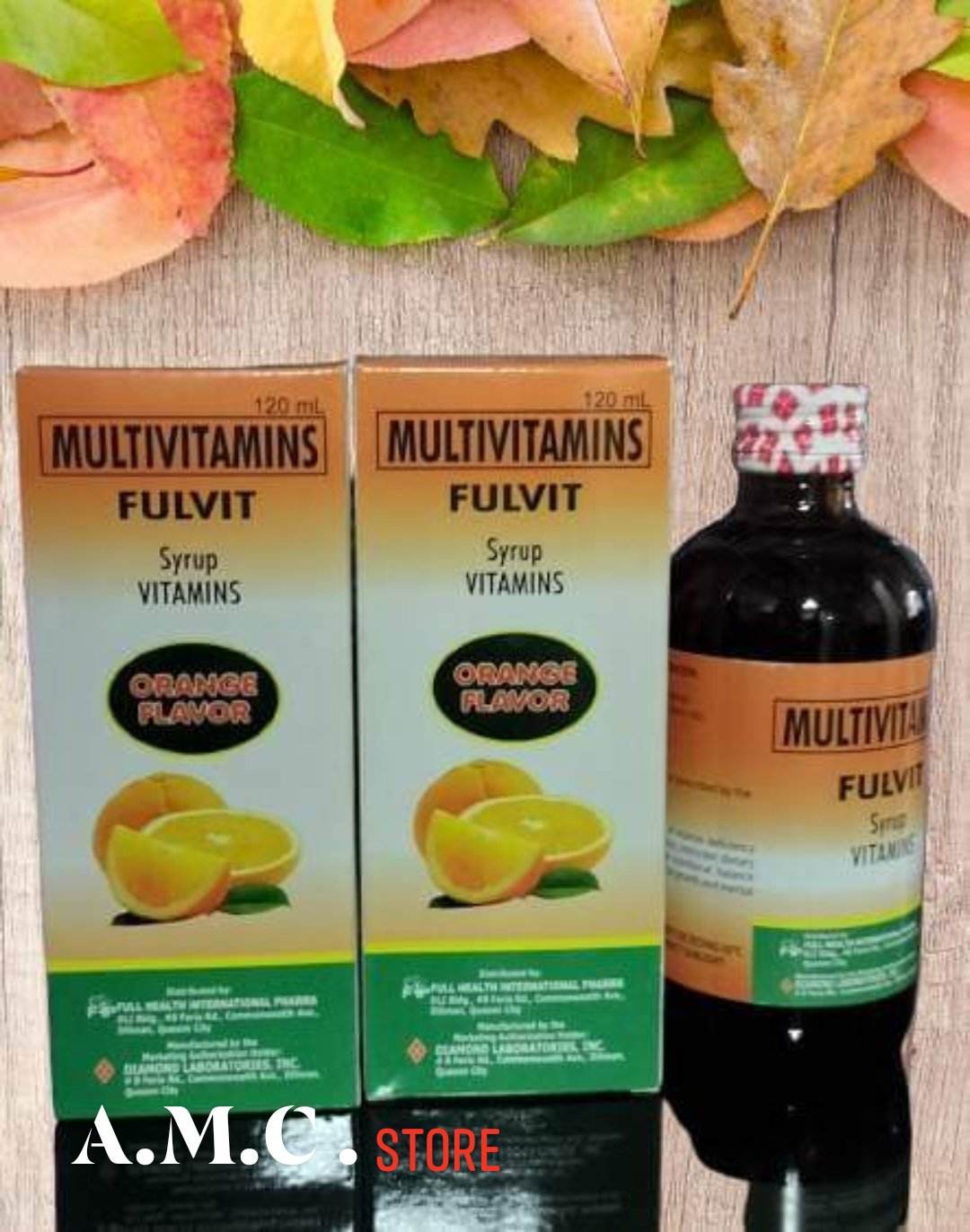 FULVIT MULTIVITAMINS Syrups 60mL 120mL ORANGE Flavor for Infant ...