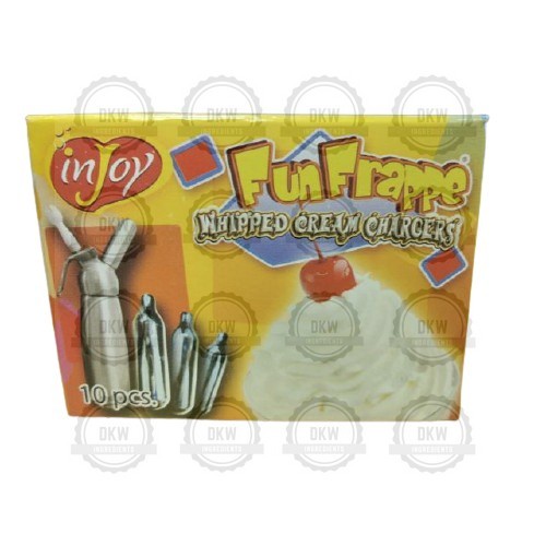 Mosa Injoy Cream Charger 10pcs for Whipcream Dispenser for Toppings for ...