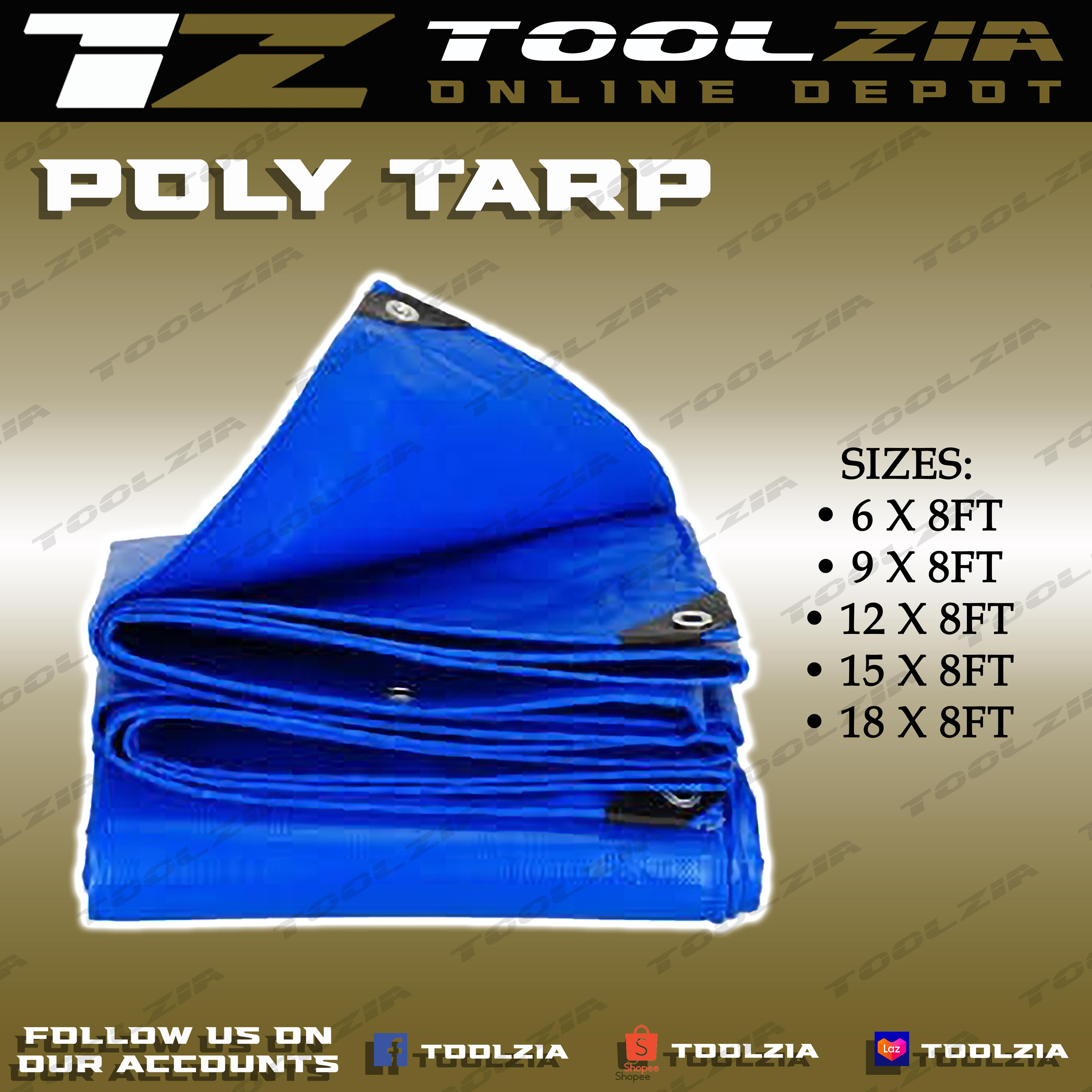 Sakulin with Eyelets Poly Tarp | Lazada PH