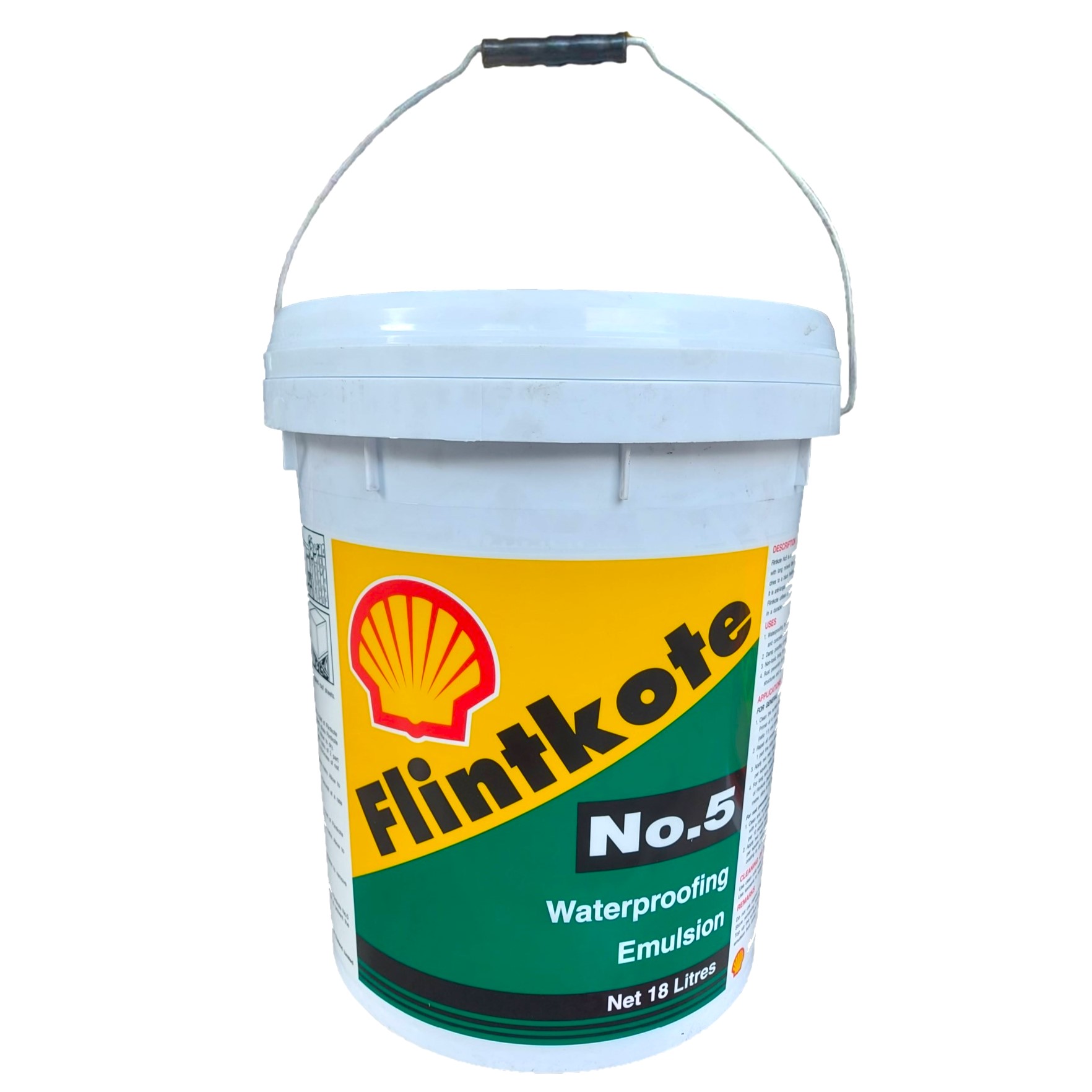 Shell Flintkote Waterproofing Emulsion No.5 - 18L | Lazada PH