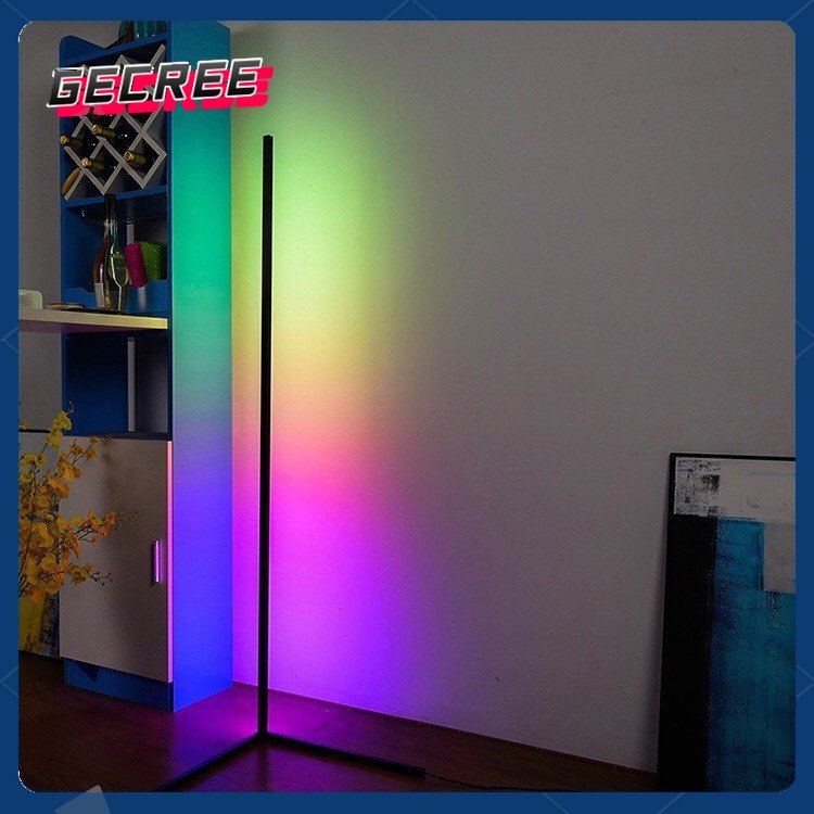 GECREE 【Warranty 】Nordic RGB Floor Lamp With Remote Control Atmosphere ...