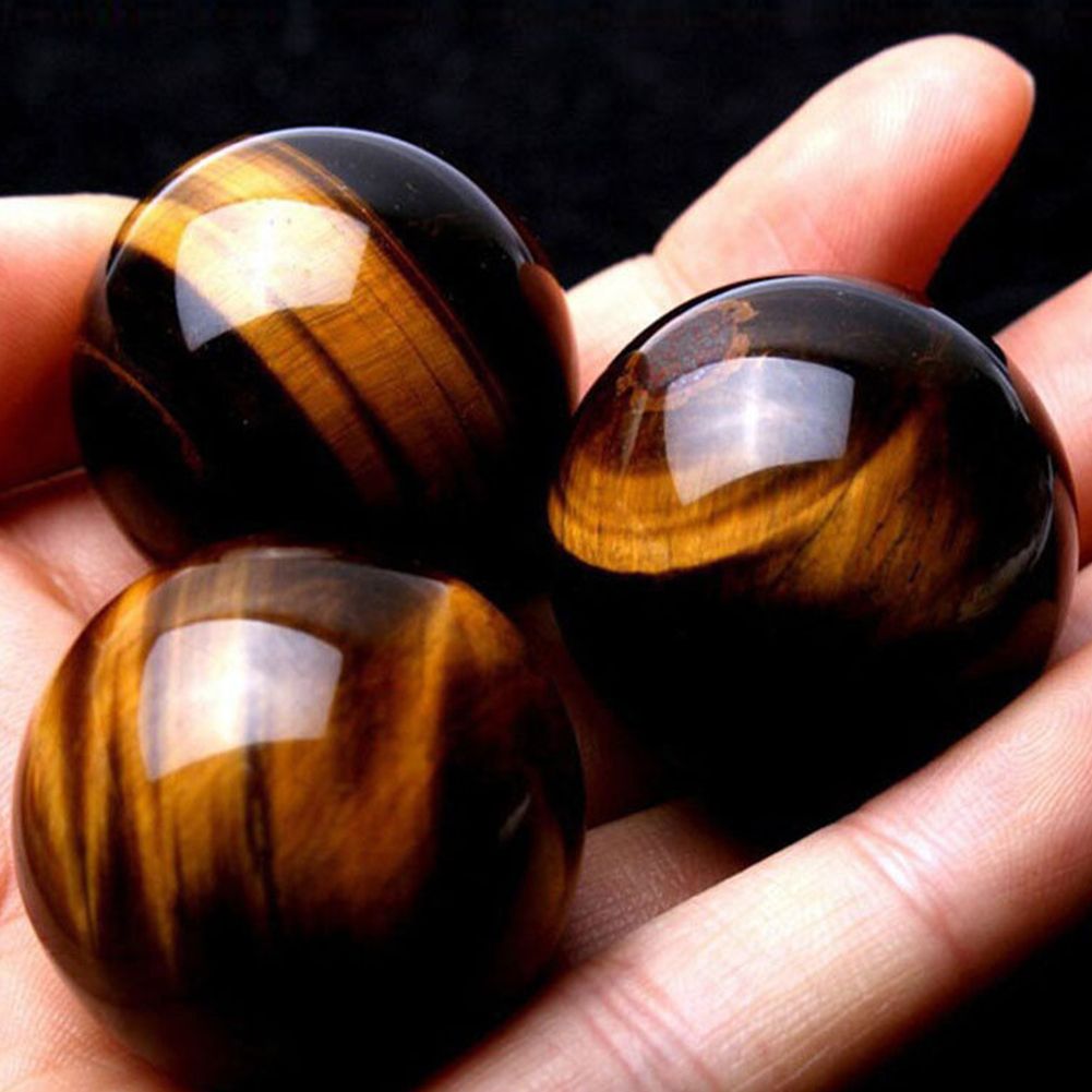 2YAO2YAO 1 PC Round Stone Home Decoration Raw Gemstone Jewelry Making ...