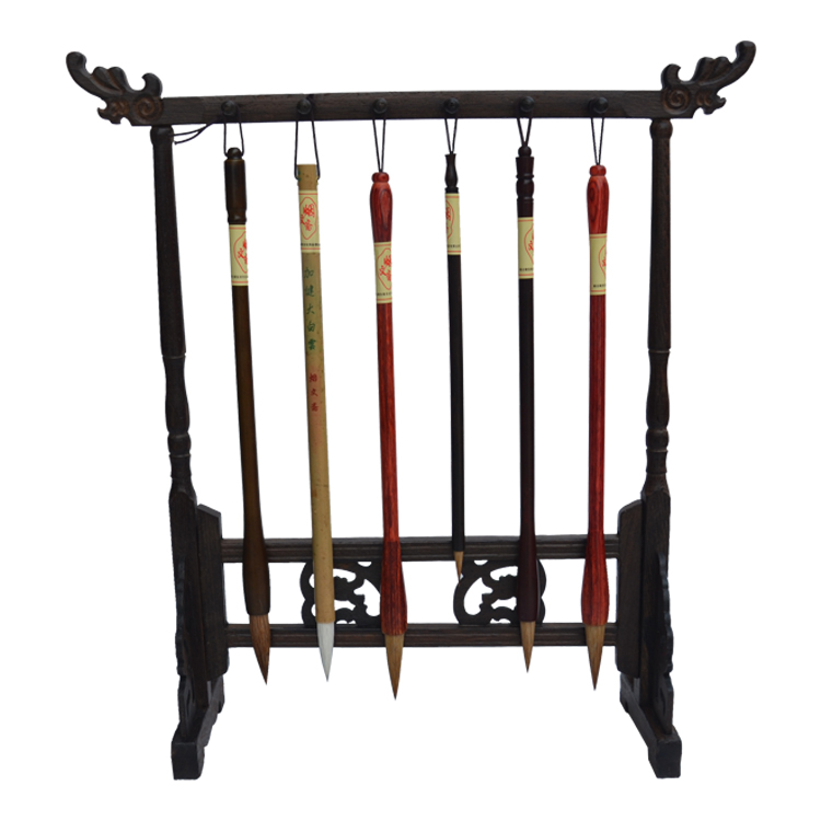 Wen Zhai's leading retro brush pen hanging chicken wing wood mahogany ...