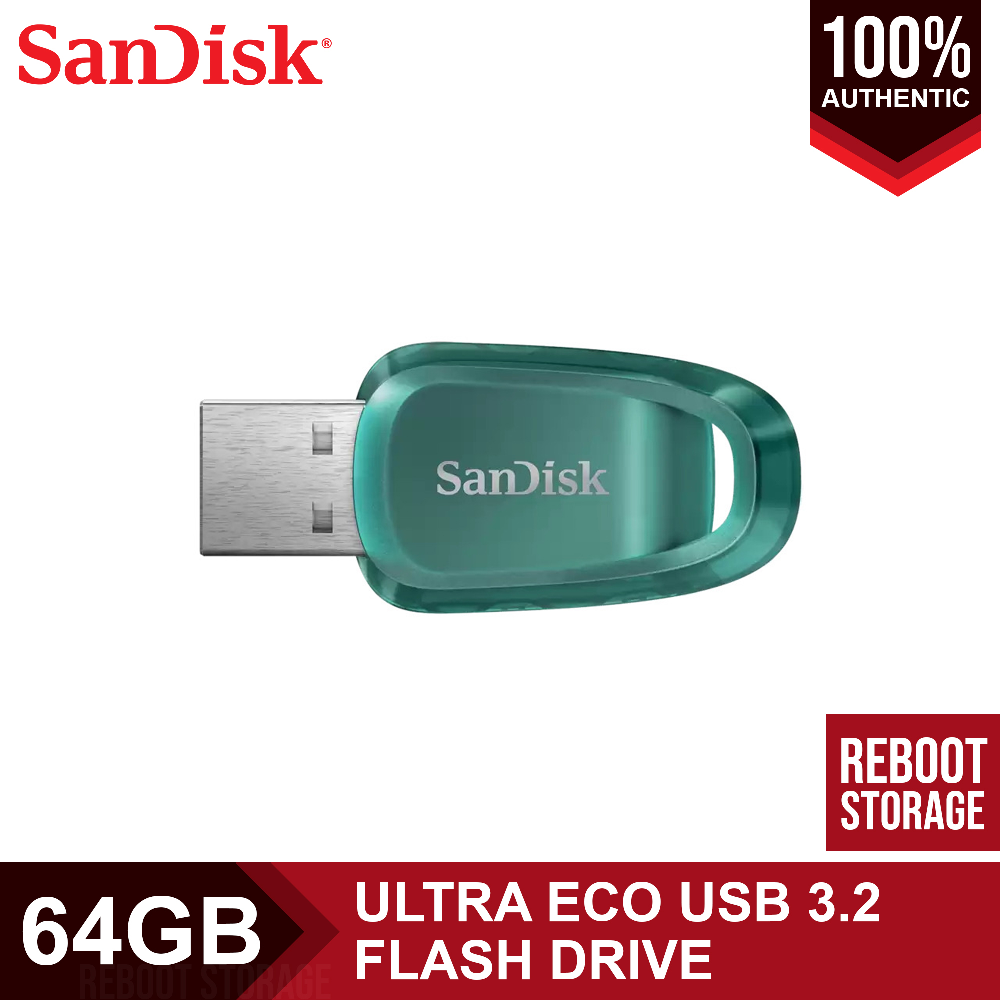 SanDisk Ultra Eco 64gb USB 3.2 Flash Drive SDCZ96-064G | Lazada PH
